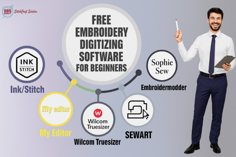 Top Free Embroidery Digitizing Software 2025