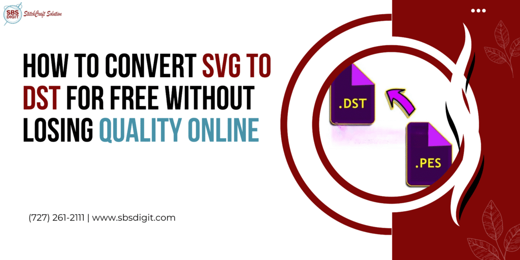 Convert SVG to DST Free Online | SBS Digit