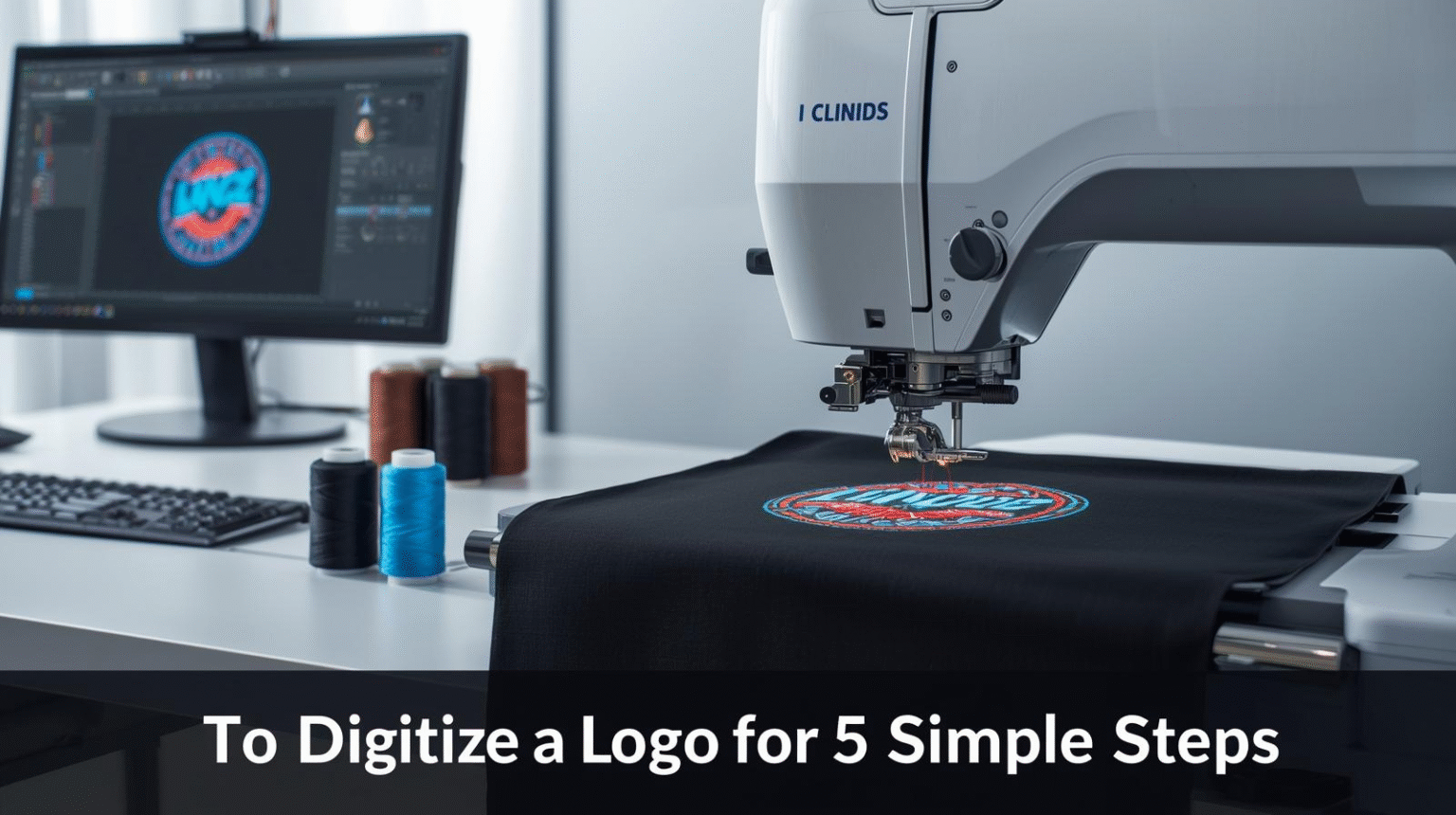 How to Digitize Logo for Embroidery | SBS Digit