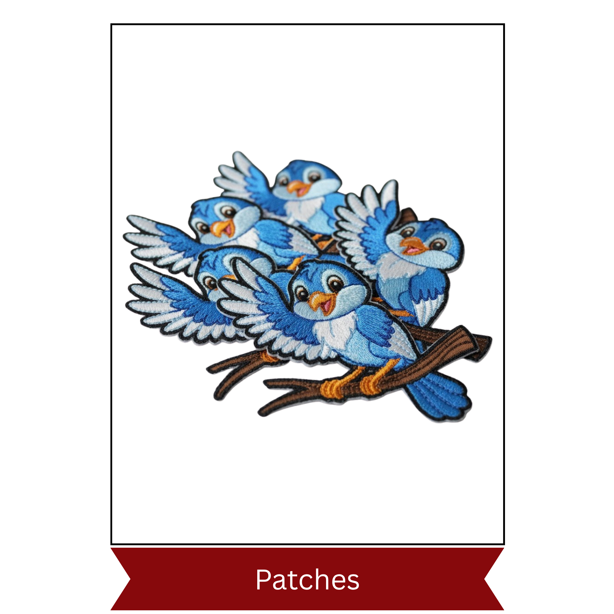 Custom Embroidery Patches For Jeans & Jackets | SBS Digit